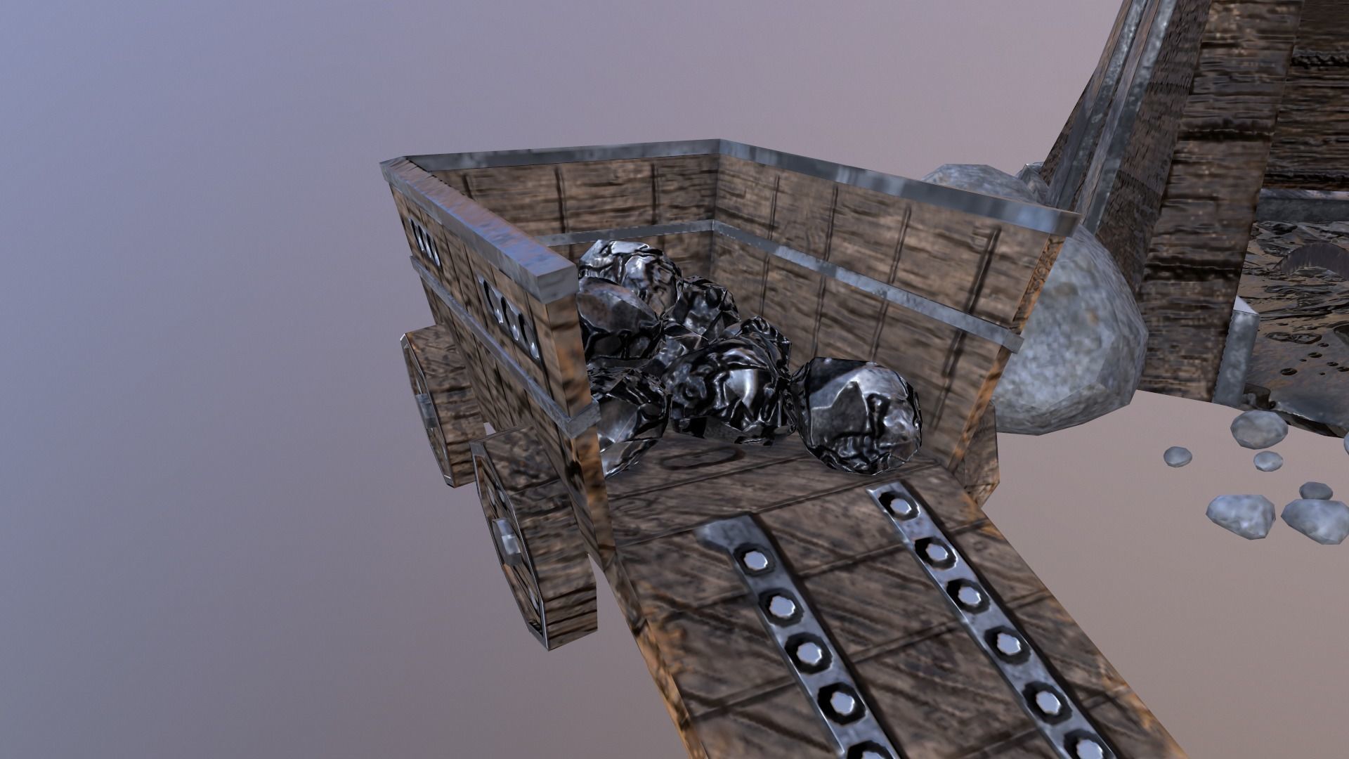 3D model Iron Mine Level 5 VR / AR / low-poly | CGTrader