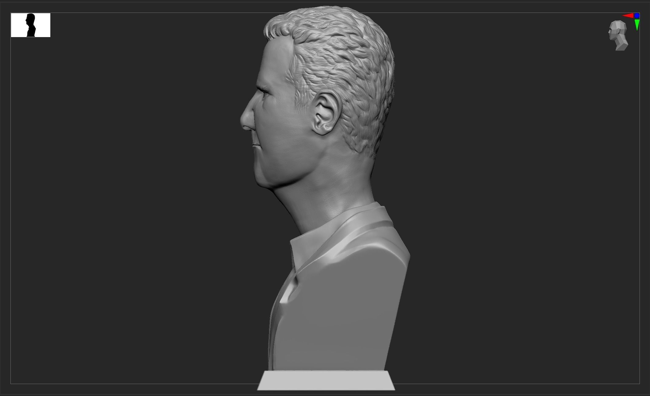 Bashar al-Assad dictator Of Syria statue 3d model 3D model | CGTrader