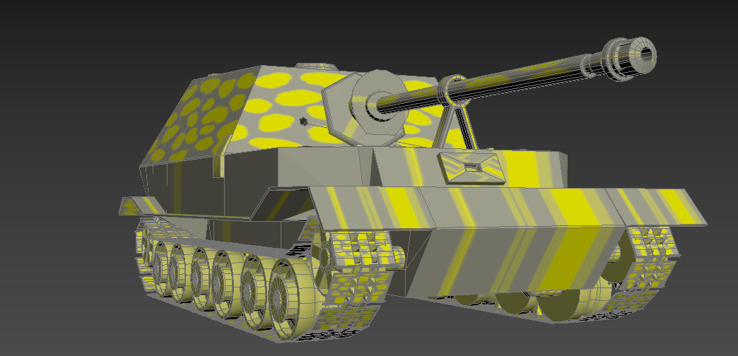 Ferdinand tank 3D model | CGTrader