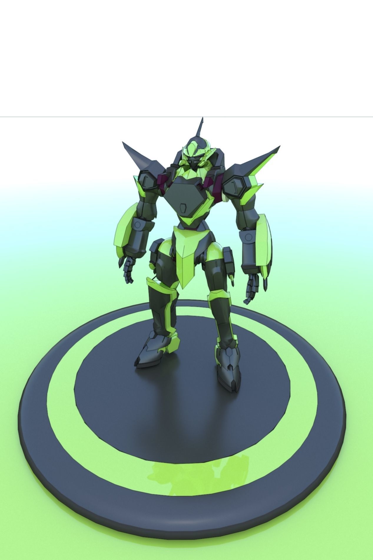 Cyborg Prototype Mecha Robot SciFi free 3D model | CGTrader