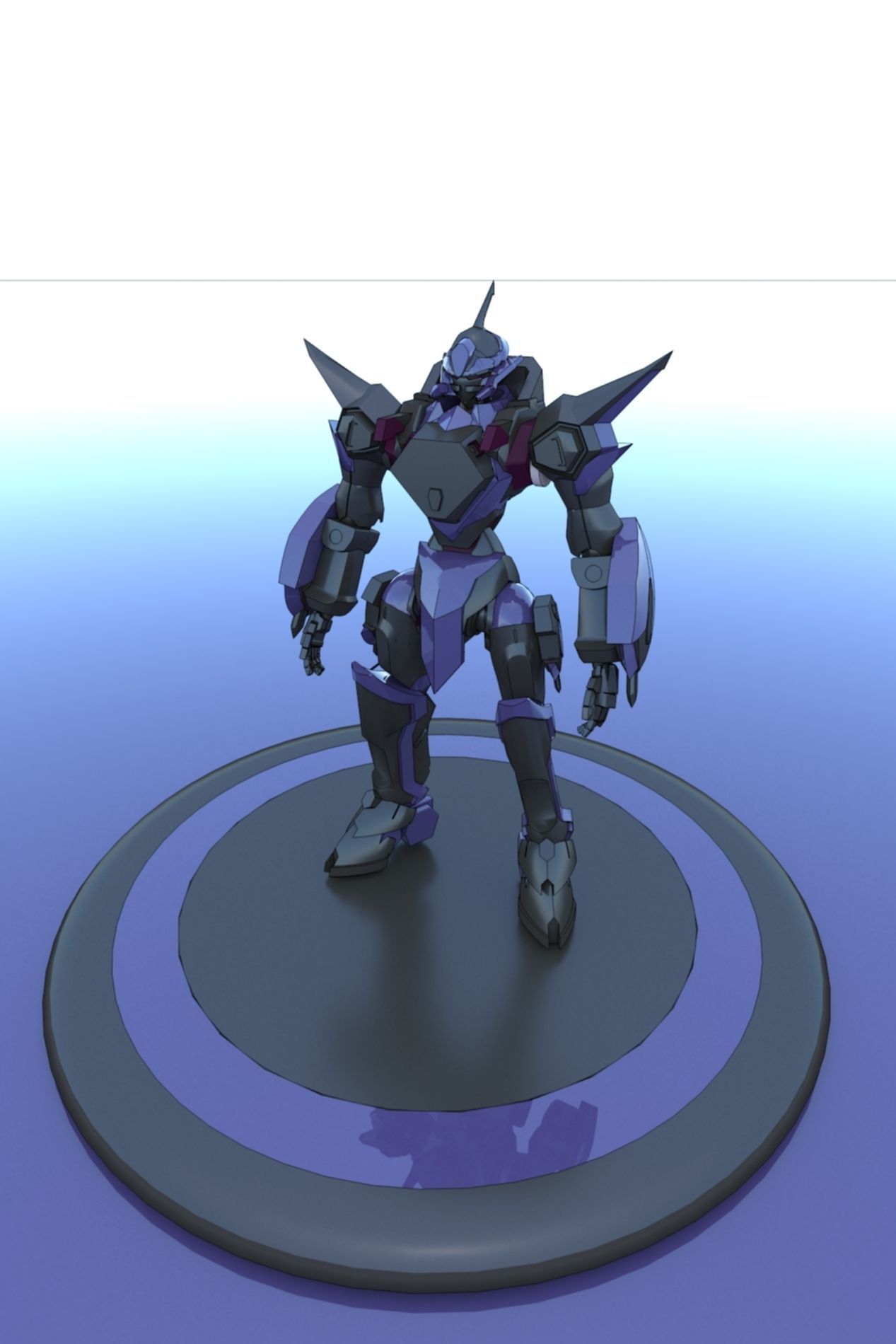 Cyborg Prototype Mecha Robot SciFi 3D model | CGTrader