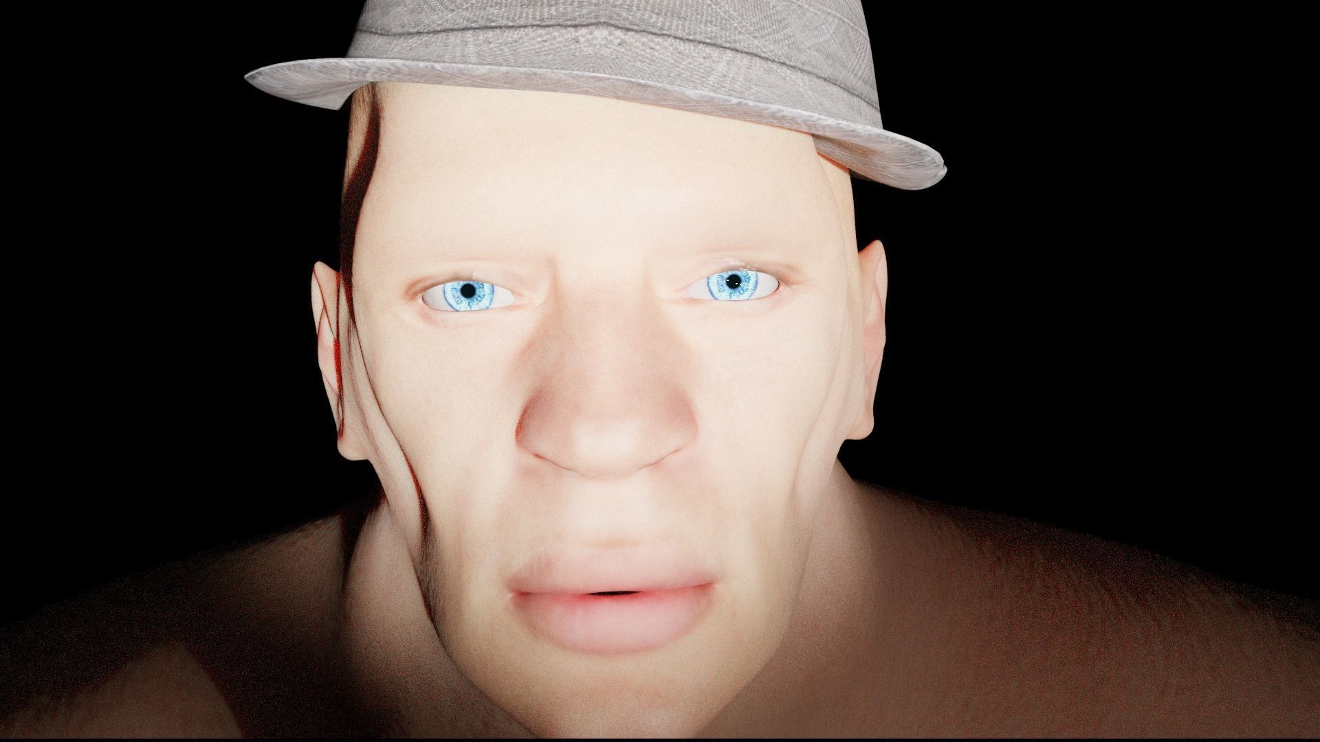 Giga Chad free 3D model rigged | CGTrader