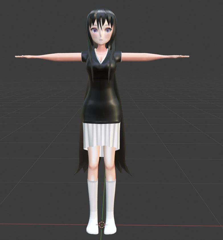 Eve character free 3D model rigged | CGTrader