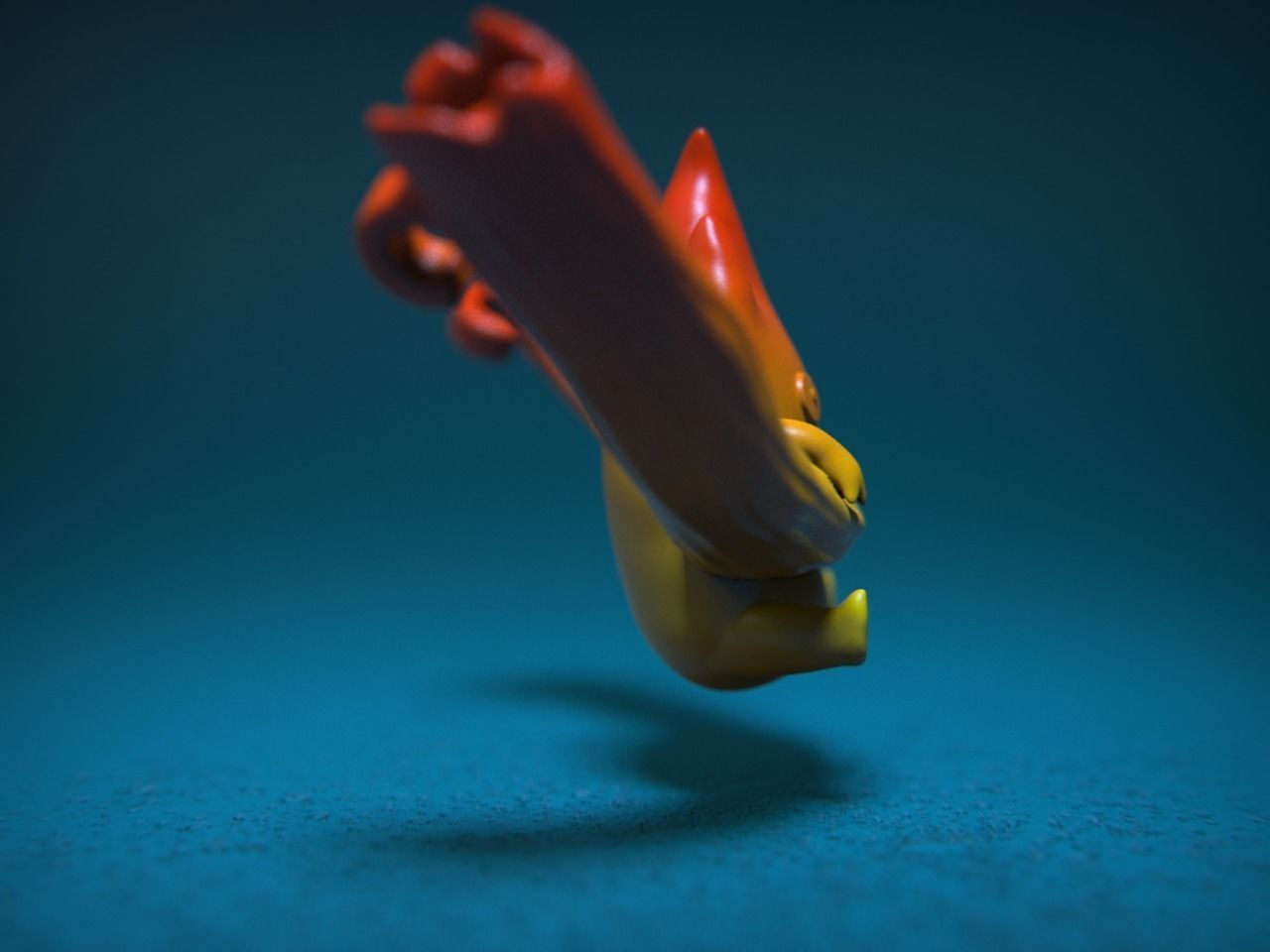 Calcifer earsaver 3D model 3D printable | CGTrader