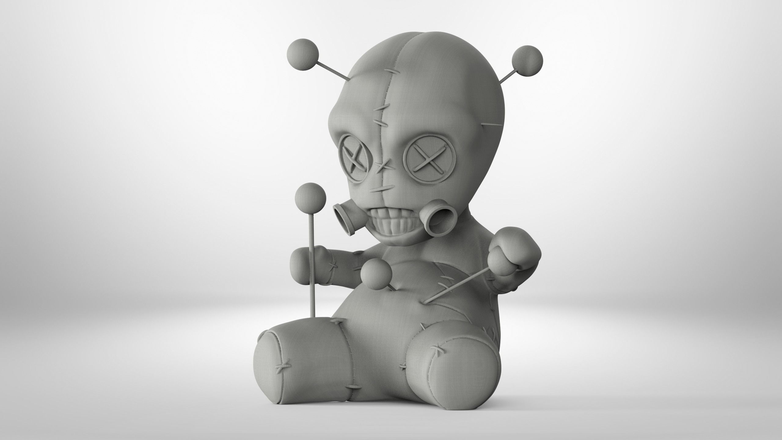 DEATH DOLL 3D model 3D printable | CGTrader