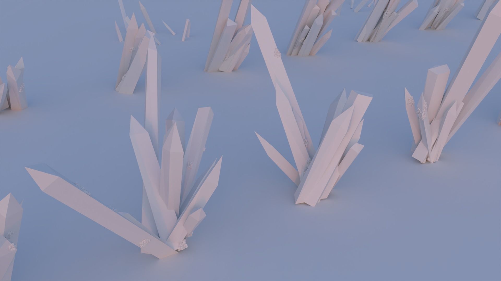 Crystal Pack v2 3D model | CGTrader