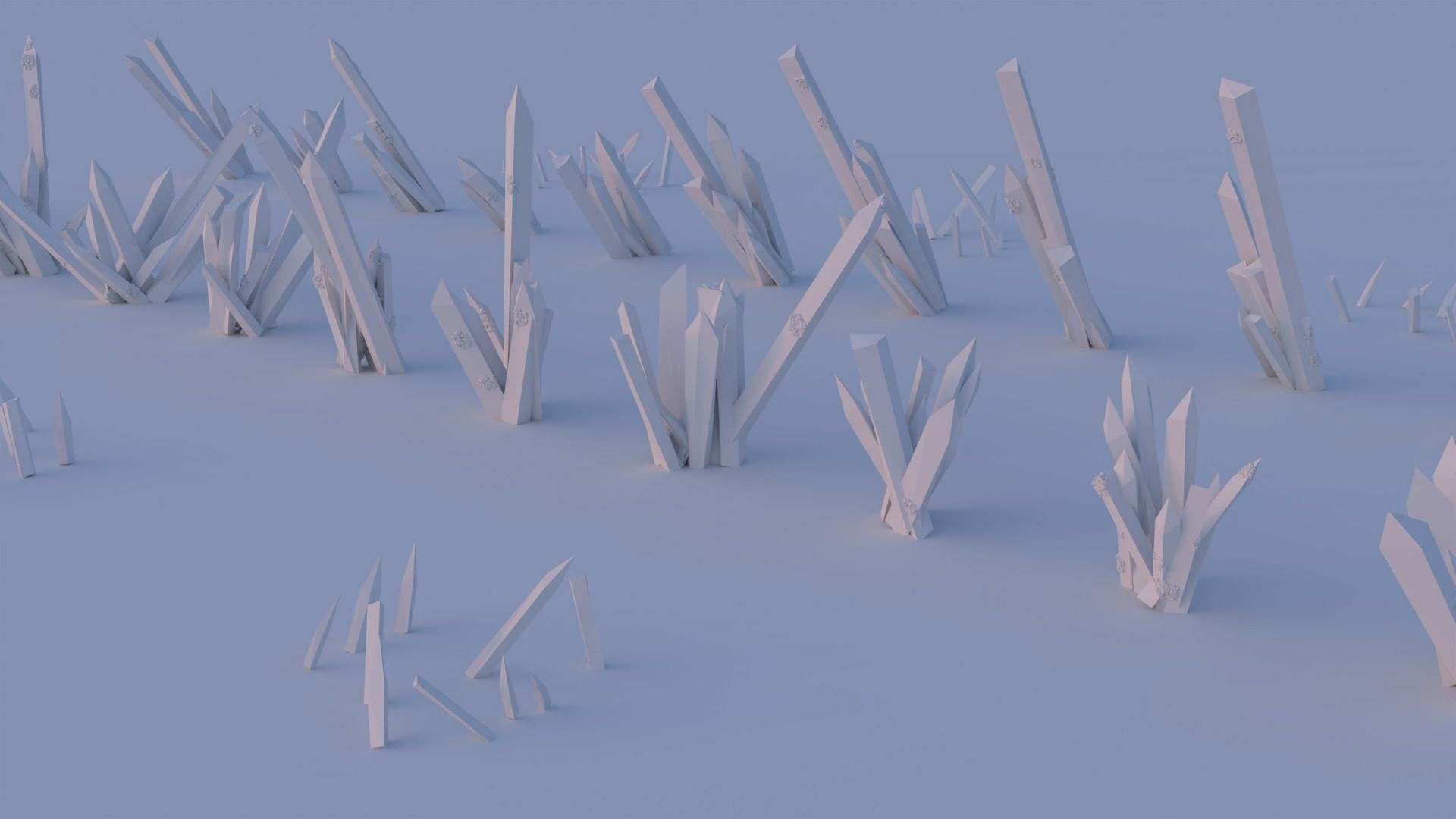 Crystal Pack v2 3D model | CGTrader