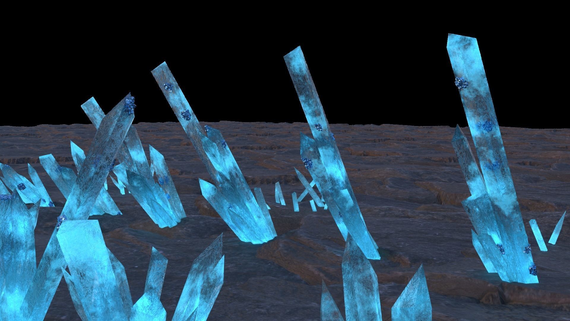 Crystal Pack v2 3D model | CGTrader