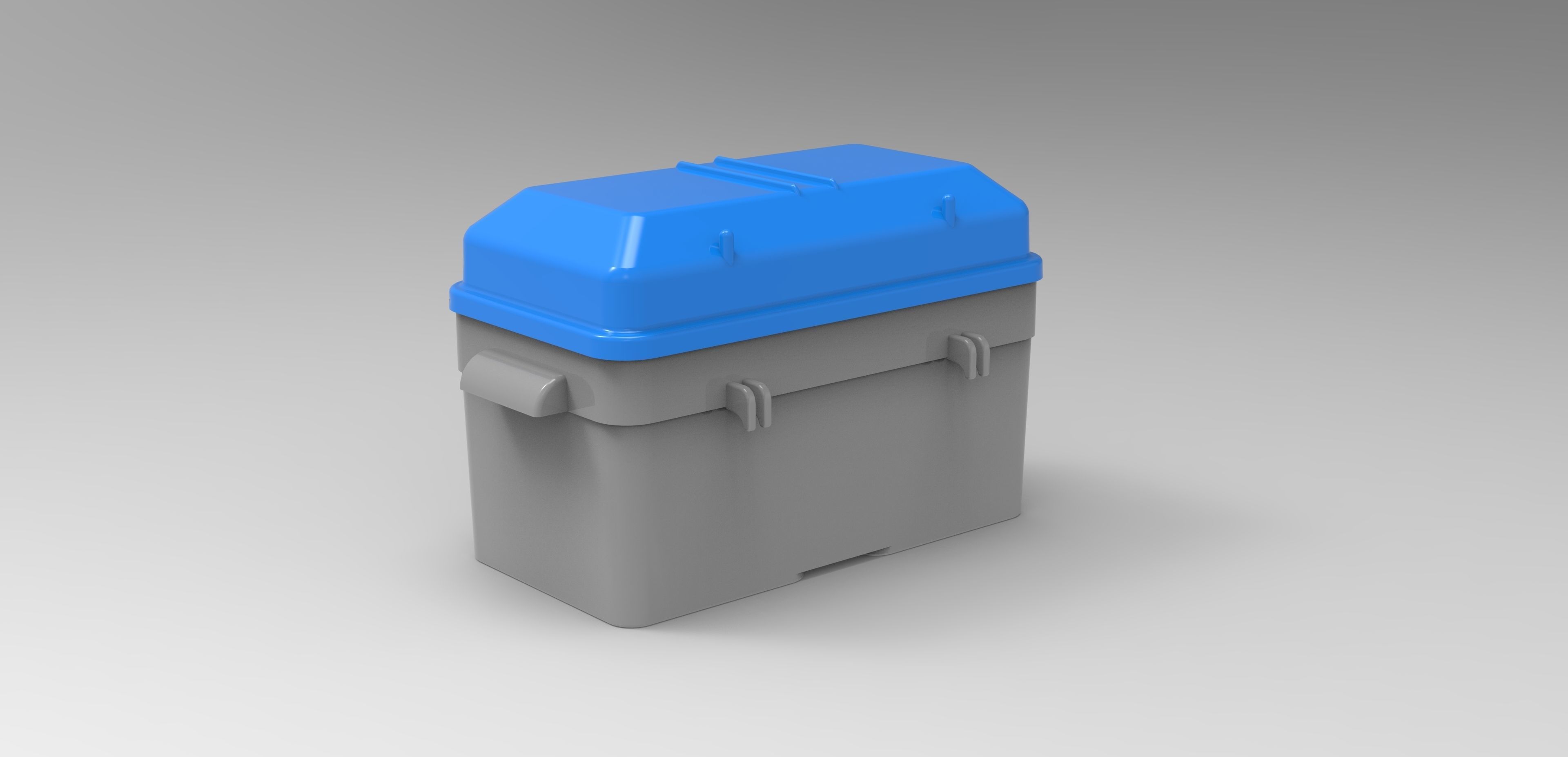 Marine Battery Box 3D model | CGTrader