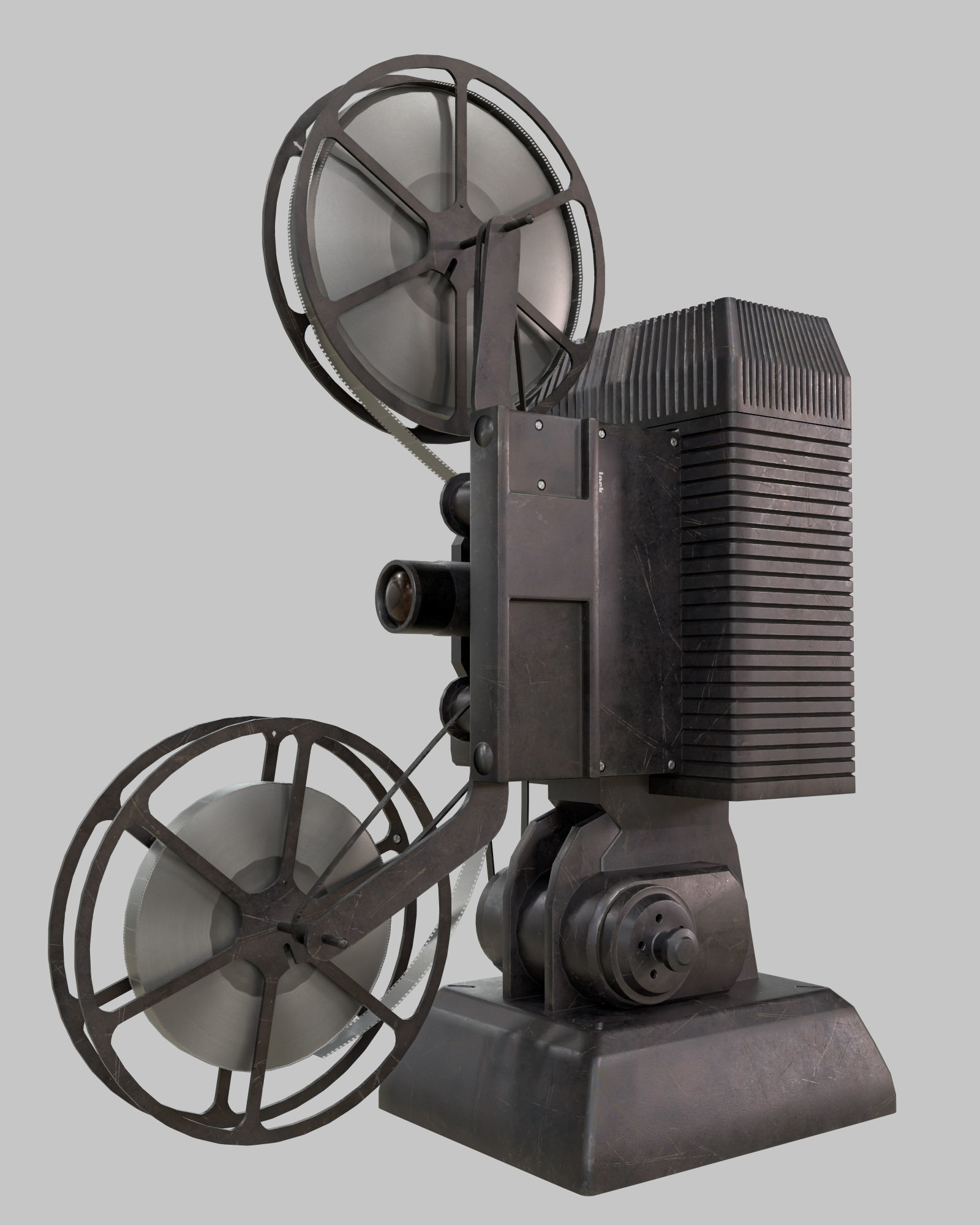 3D model old projector VR / AR / low-poly | CGTrader