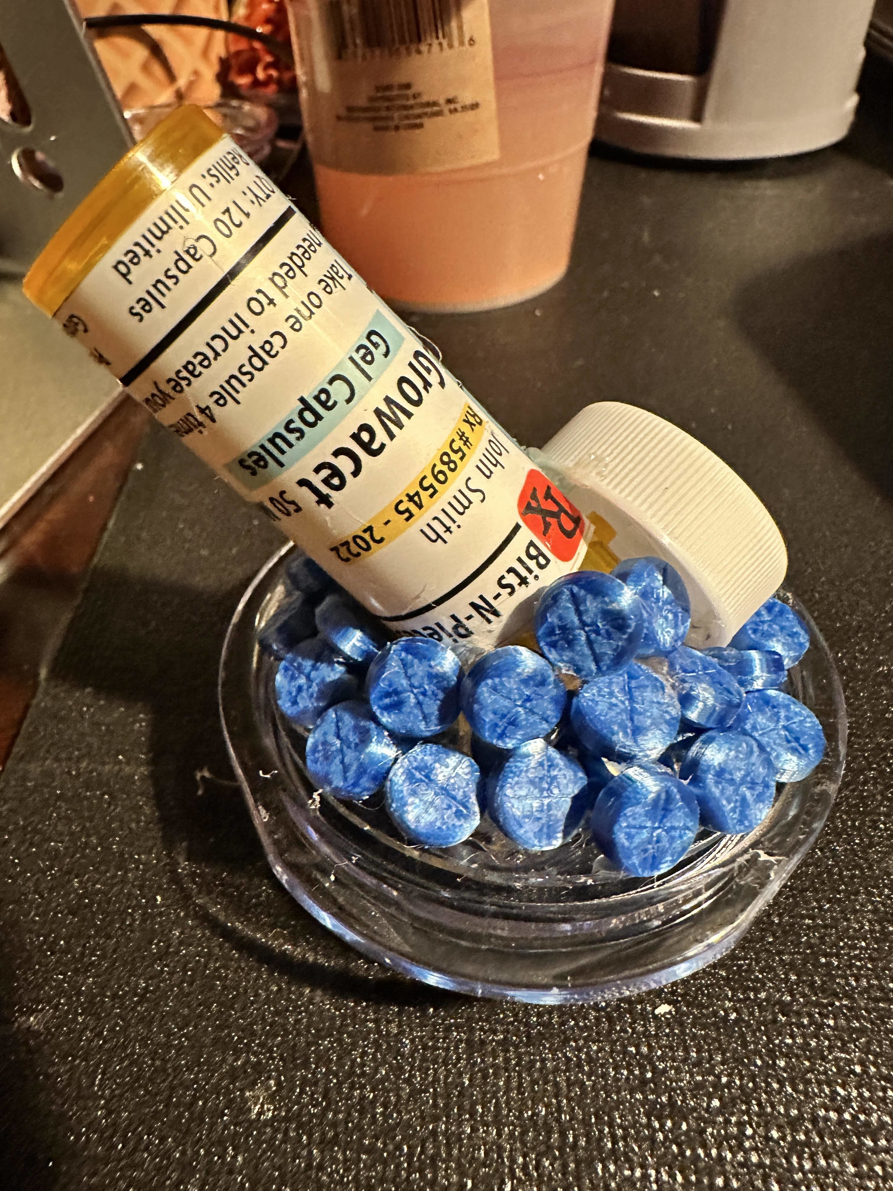 PILLS AND CAPSULE REPLICAS FOR DECORATION USE - MEDICINE 3D model 3D ...