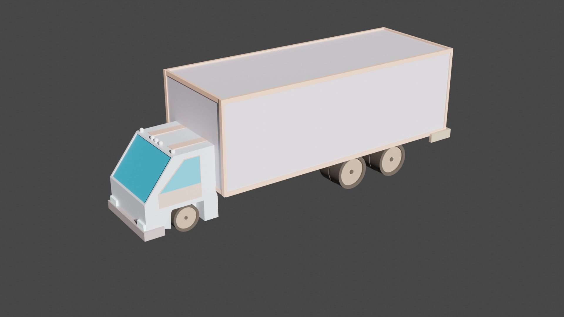 3D model TRUCK VR / AR / low-poly | CGTrader