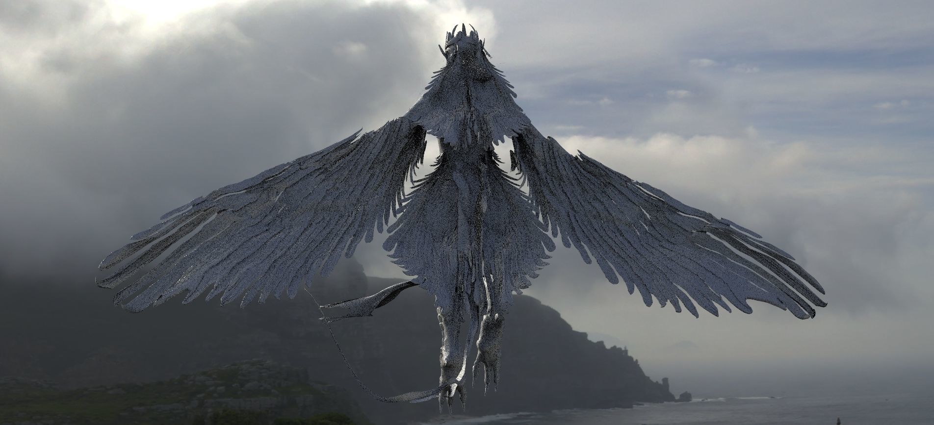 Harpy Greek legends 3D model | CGTrader