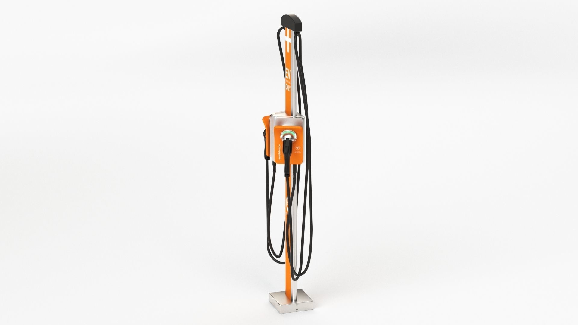 Electric Vehicle Chargepoint Part 03 3D model | CGTrader