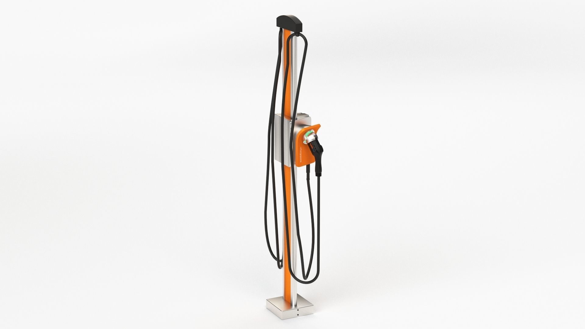 Electric Vehicle Chargepoint Part 03 3D model | CGTrader