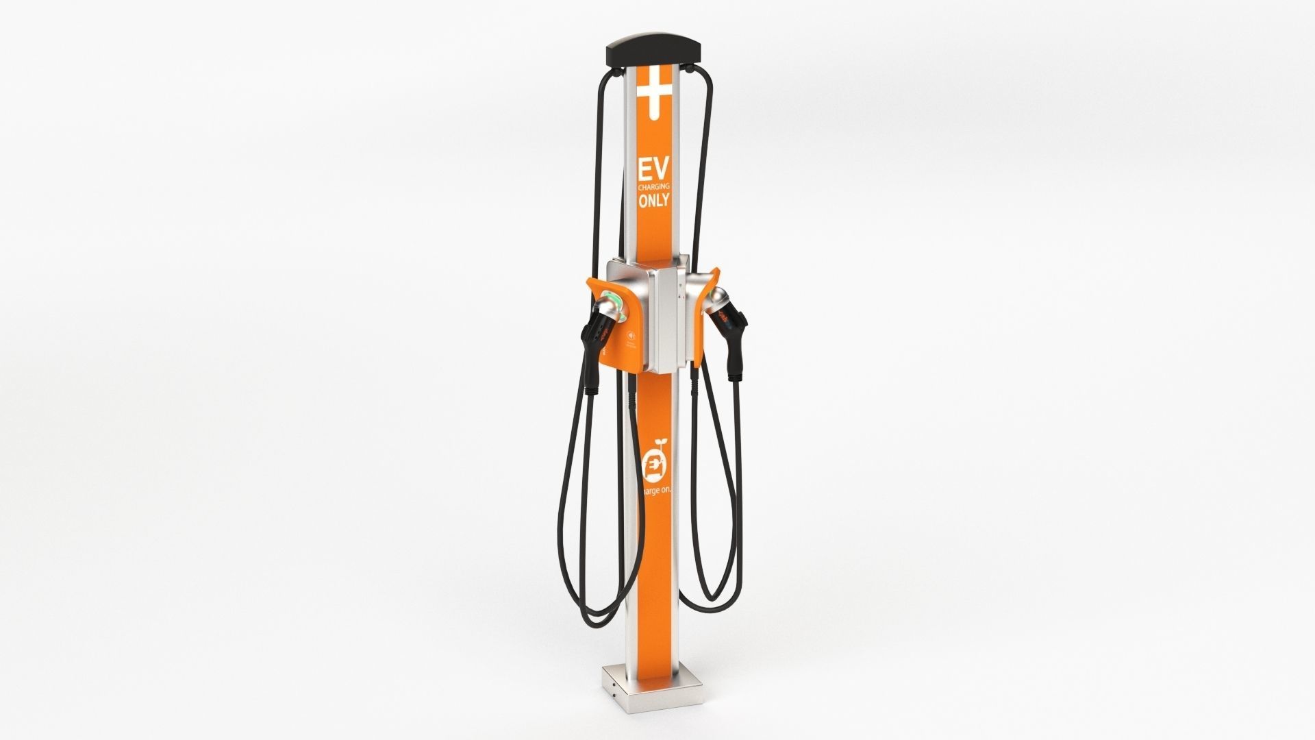 Electric Vehicle Chargepoint Part 03 3D model | CGTrader