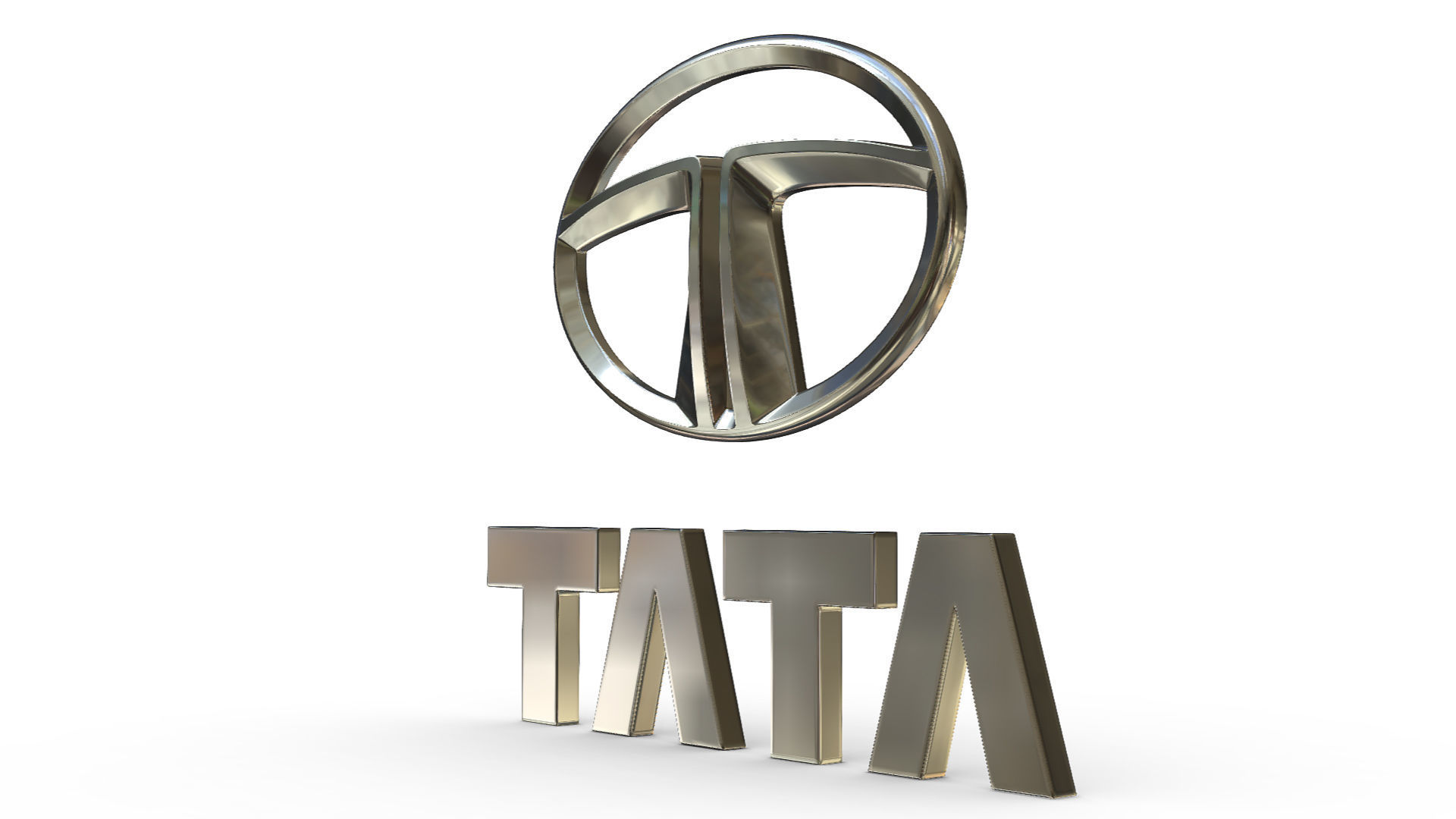 tata logo 3D model | CGTrader