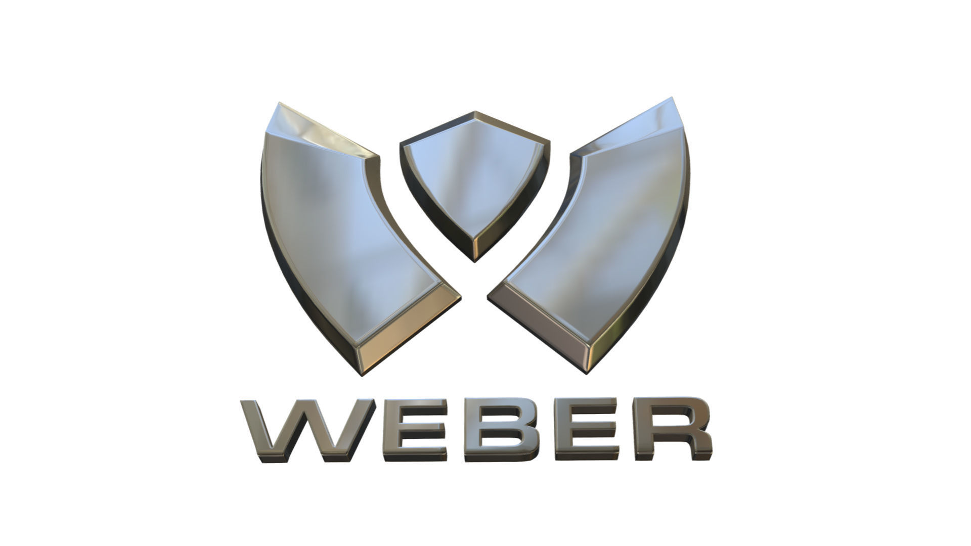 weber logo 3D model | CGTrader
