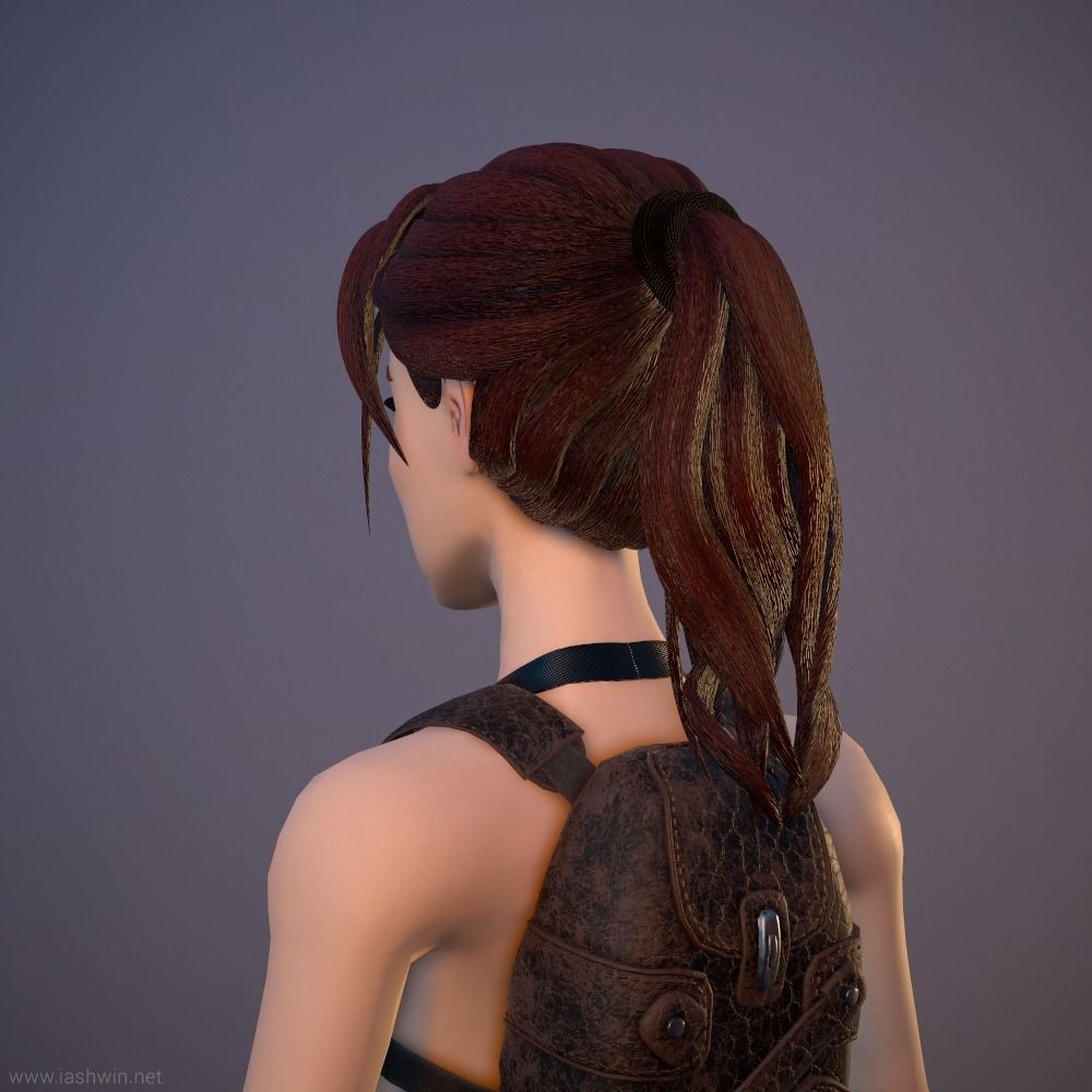 Lara Rig free 3D model rigged | CGTrader