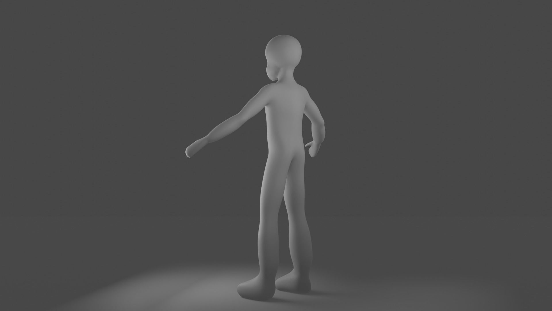 3D model Anime Character Base Mesh VR / AR / low-poly | CGTrader