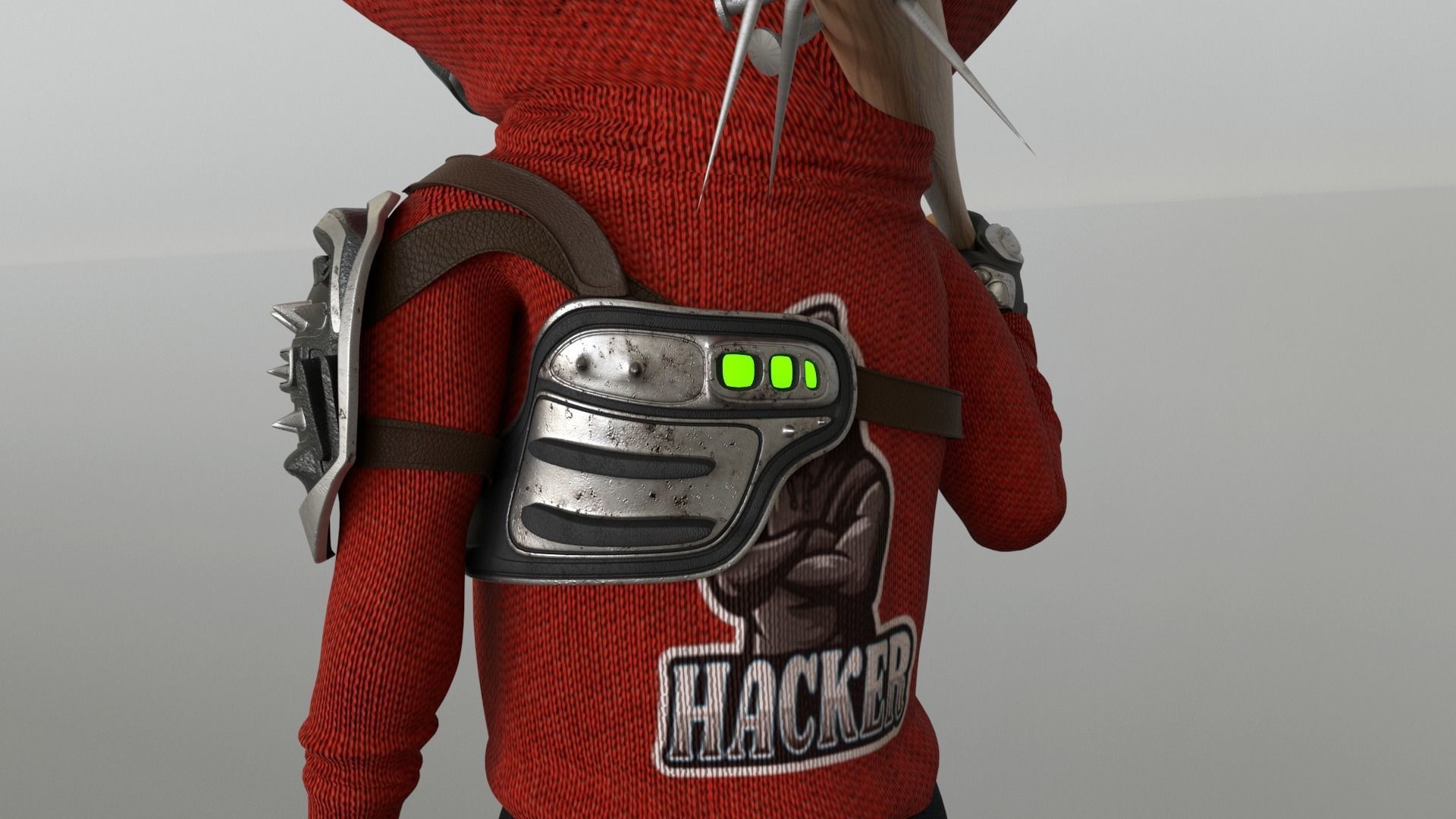 3D model Hacker Boy VR / AR / low-poly rigged | CGTrader