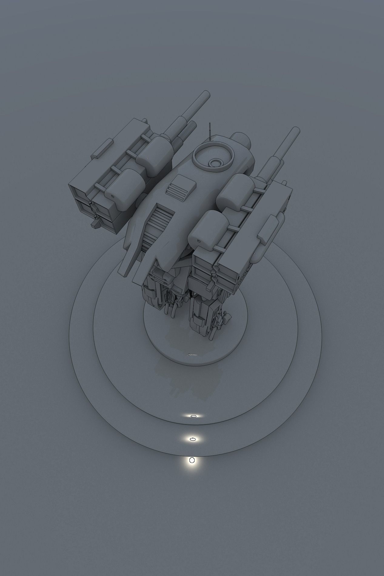 Cyborg Mecha Robot SciFi 3D model | CGTrader