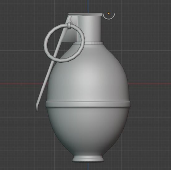 Game ready low poly grenade free VR / AR / low-poly 3D model | CGTrader