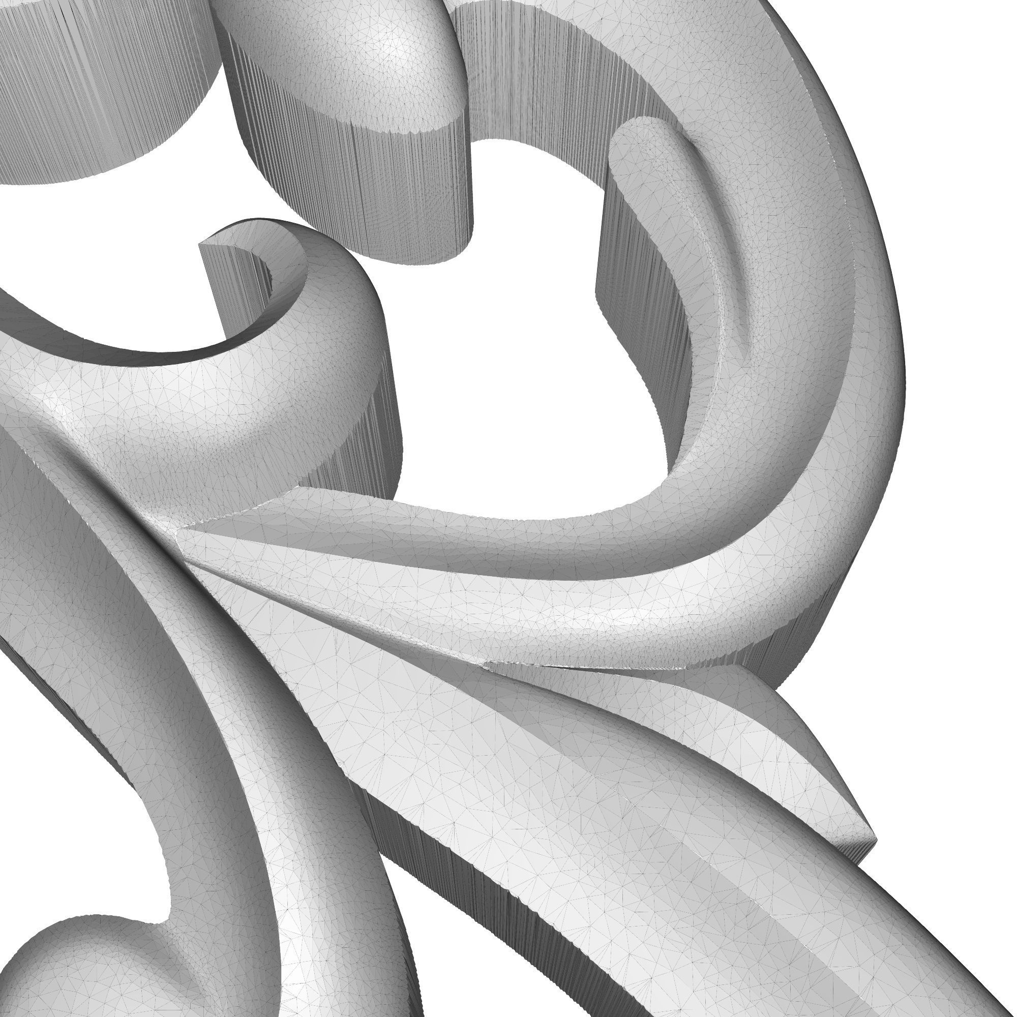 decorative pattern ready for 3D printing 3D model | CGTrader