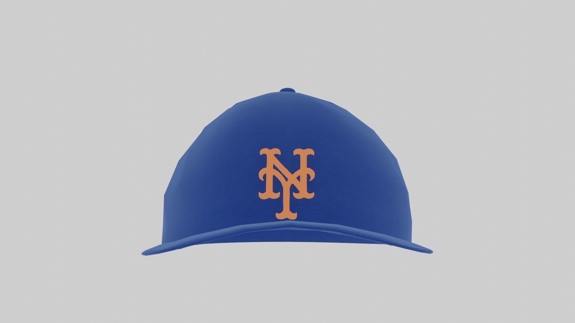 New York Mets Baseball Hat free 3D model | CGTrader