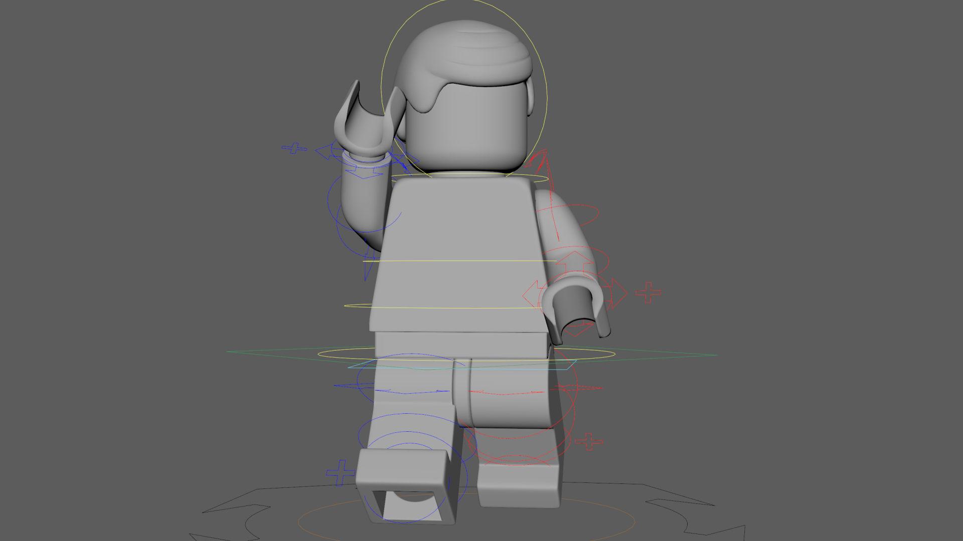 3D model Rigged - Emmet Lego Man VR / AR / low-poly | CGTrader