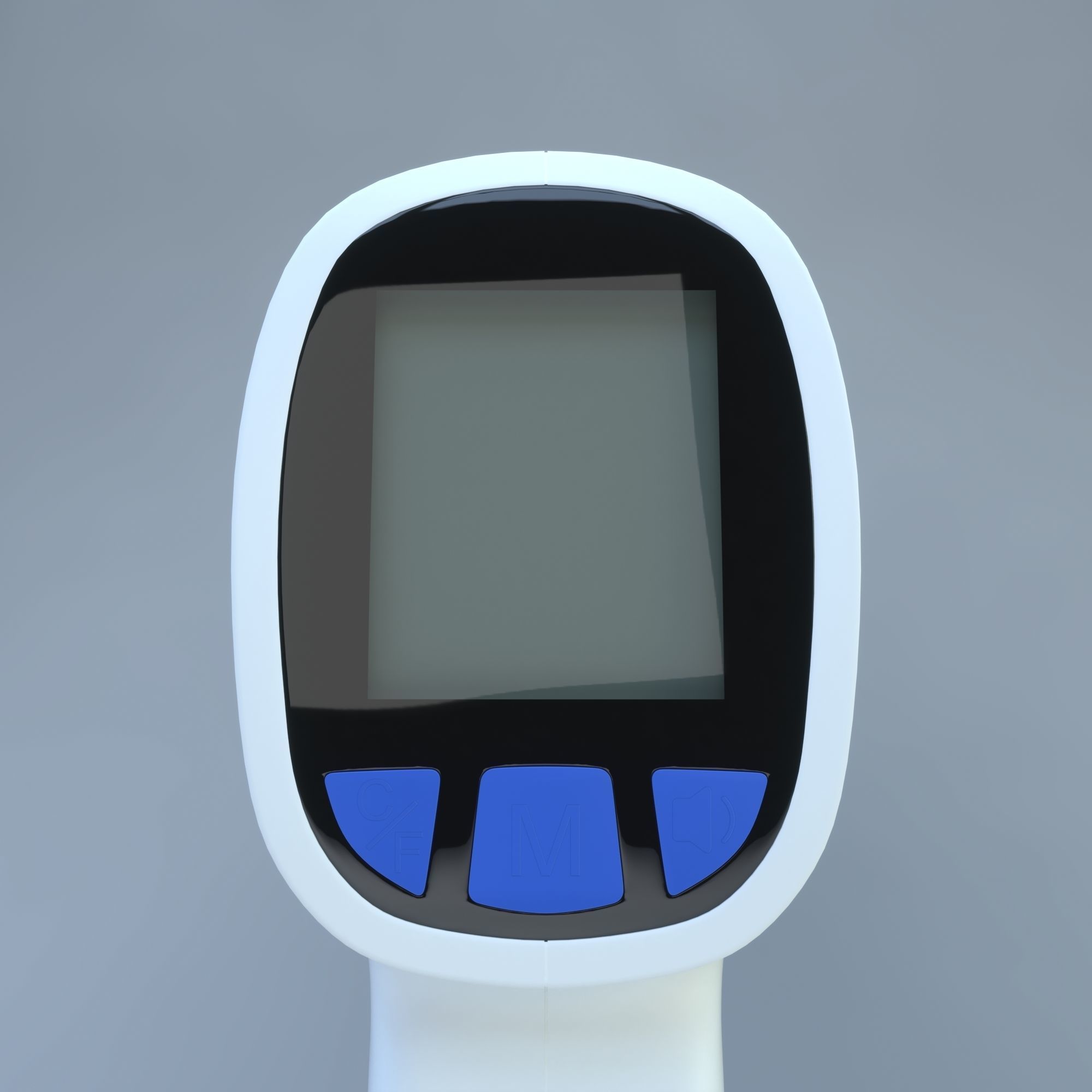 Non-Contact Forehead Infrared Thermometer 3D model | CGTrader