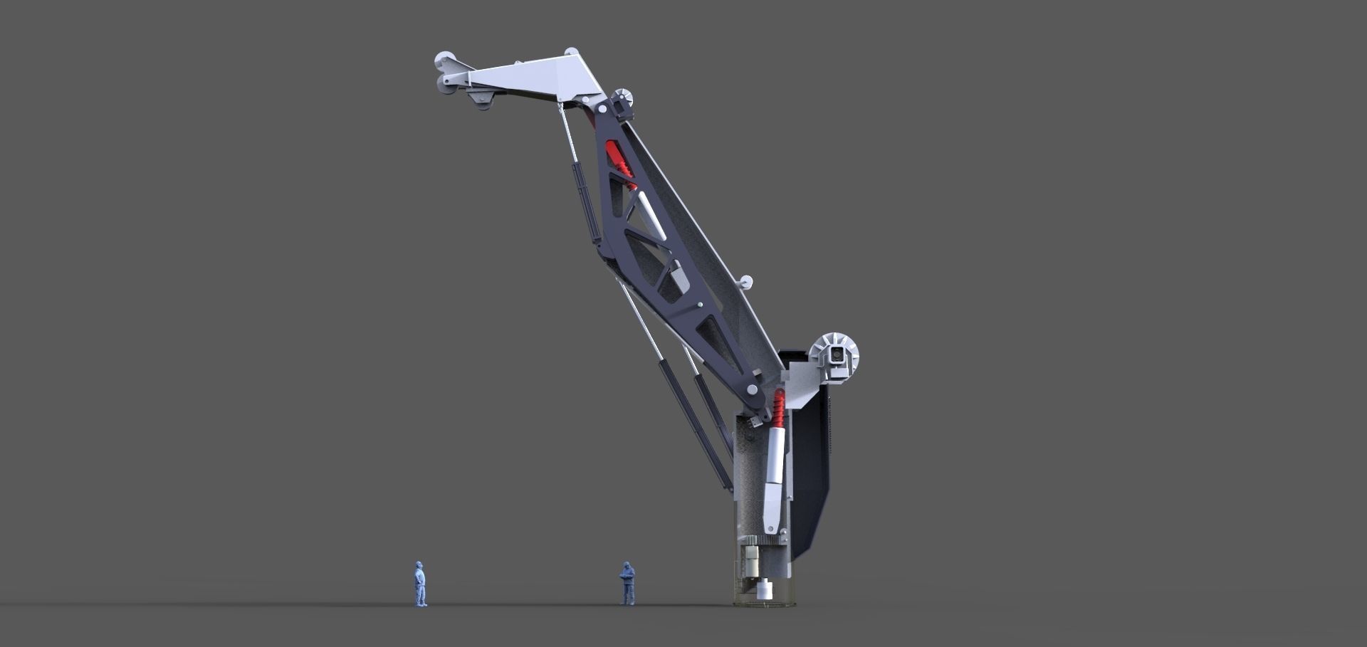 Offshore crane ROC 3D model 3D printable | CGTrader