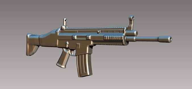 3D model of gun 3D model 3D printable | CGTrader