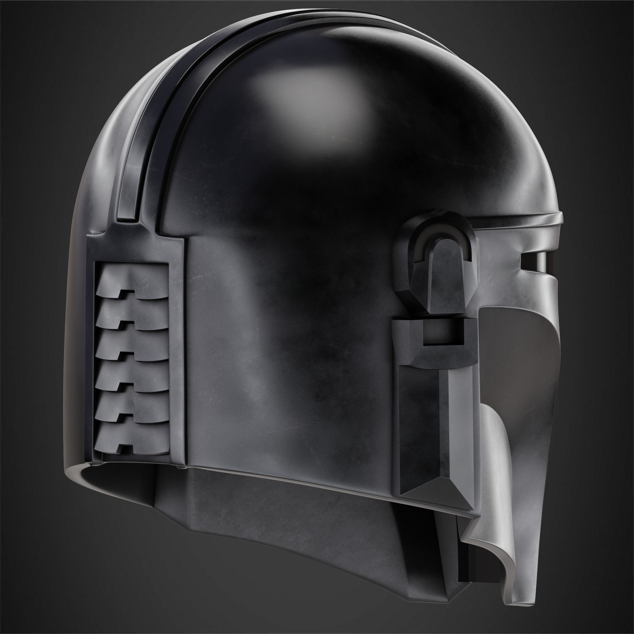 The Mandalorian Mando Helmet for Cosplay 3D model 3D printable | CGTrader