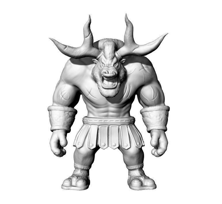 alistar demon with horns 3D model 3D printable | CGTrader