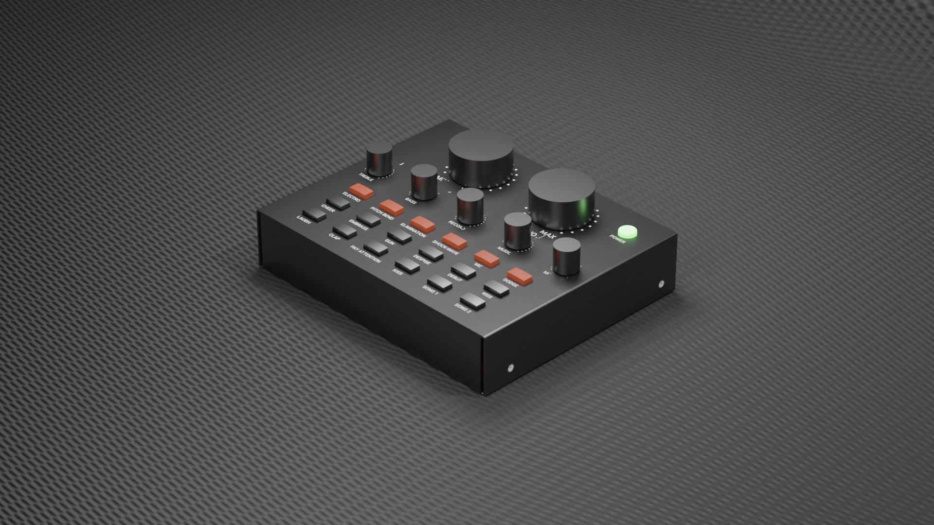 Typical Sound Card Model 3D model | CGTrader