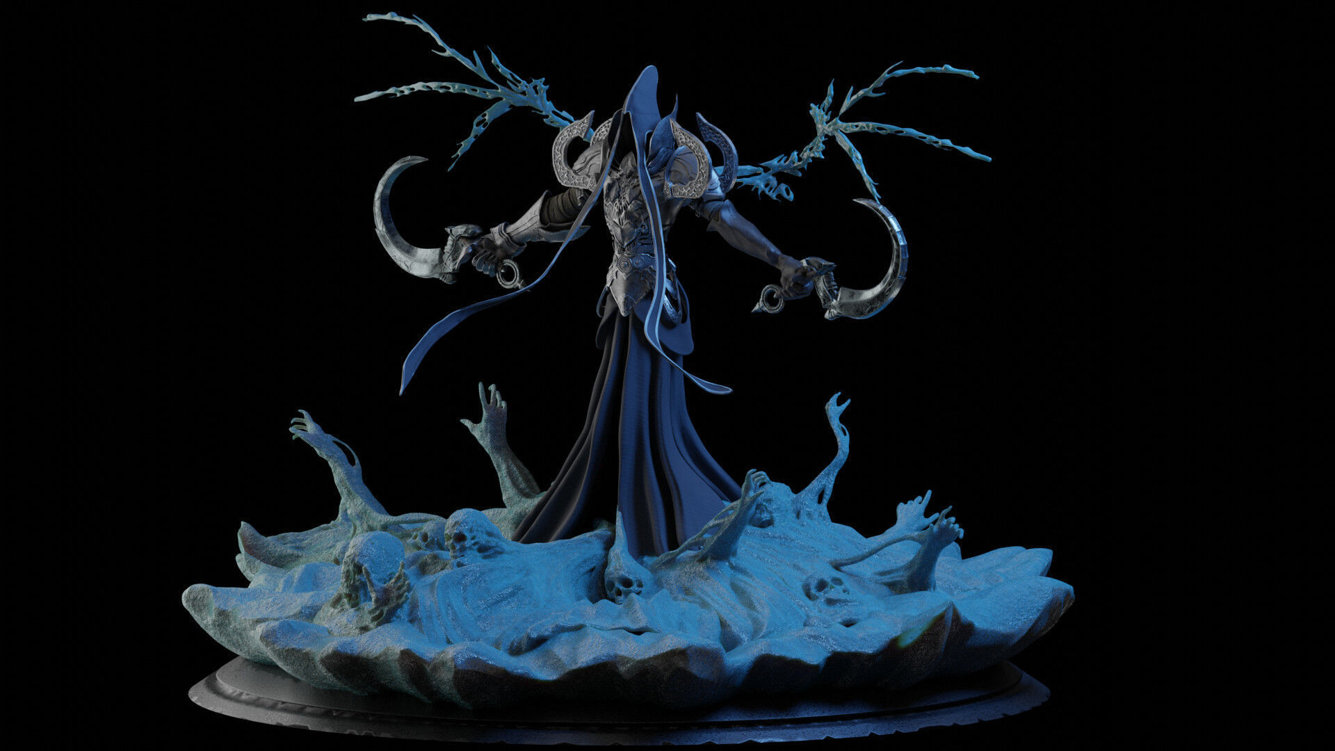 Malthael Diablo 3 STL 3D model 3D printable | CGTrader