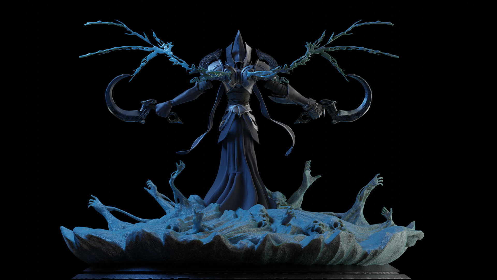 Malthael Diablo 3 STL 3D model 3D printable | CGTrader
