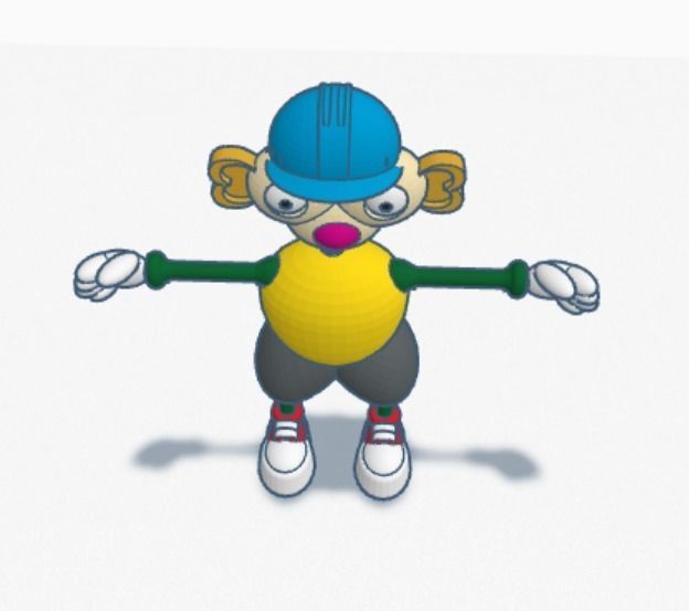 Mr Mouse cartoon 3D model | CGTrader