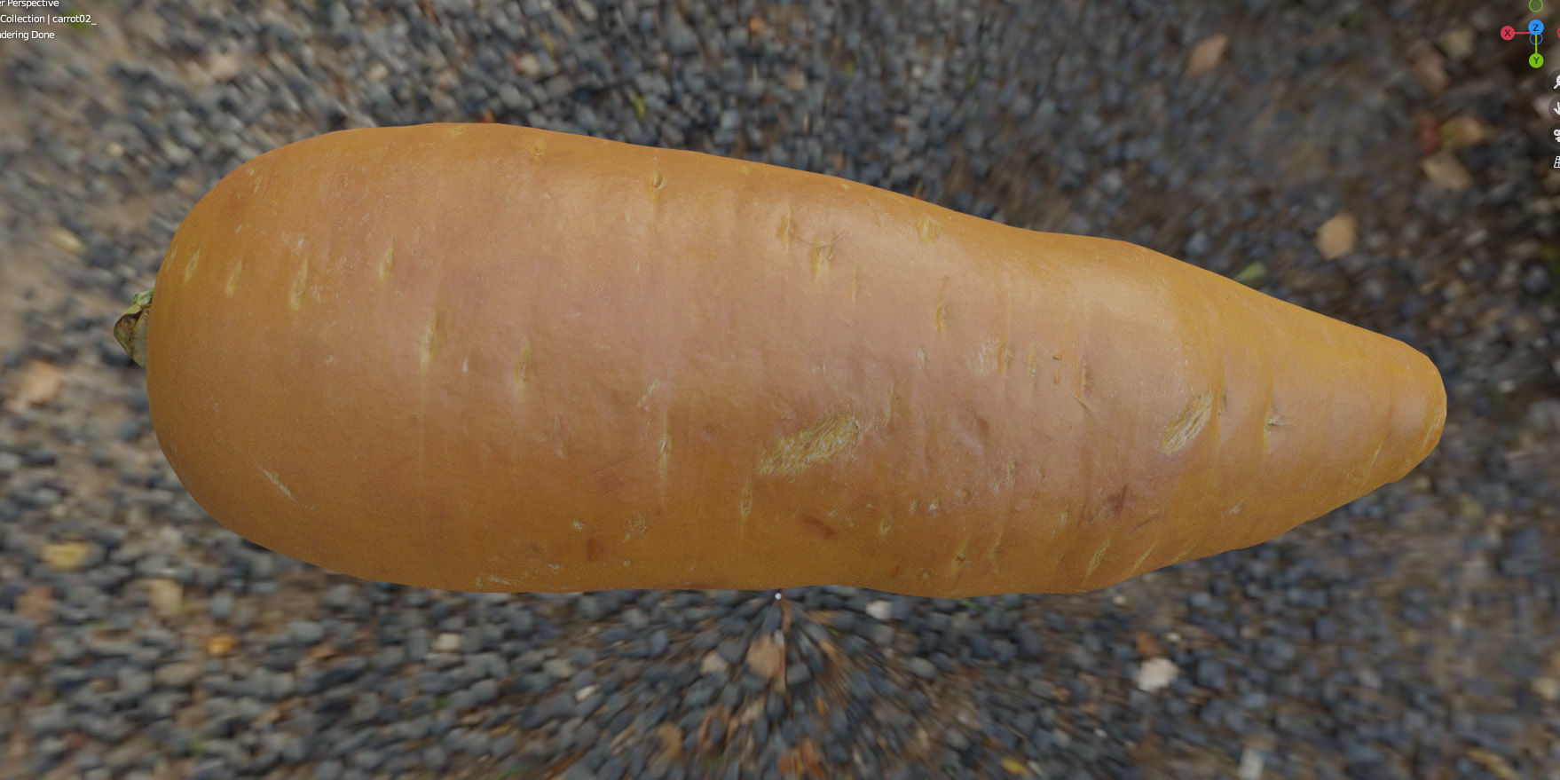 3D model 4k carrot VR / AR / low-poly | CGTrader