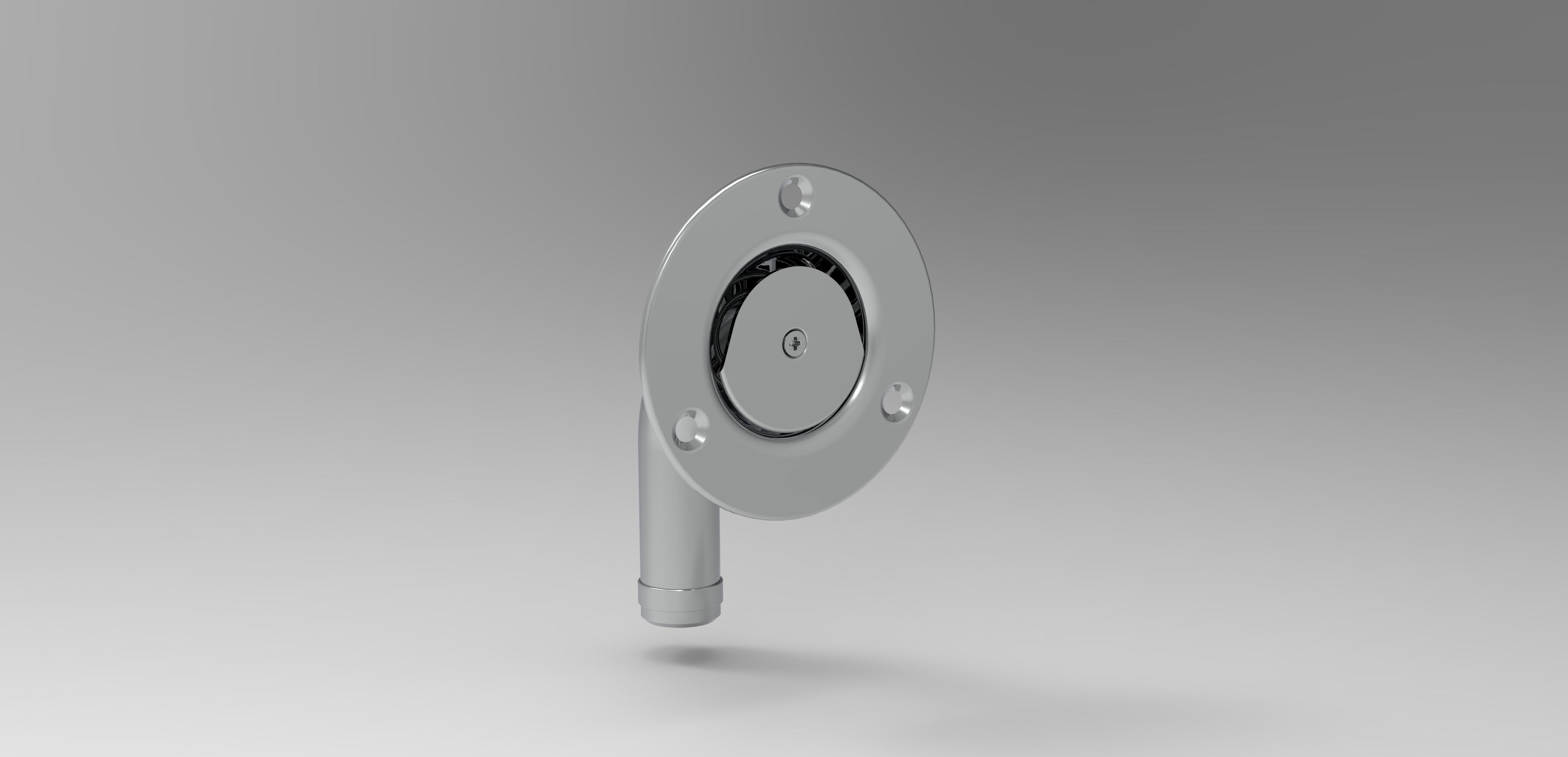 Fuel Gas Tank Air Vent Scupper 3D model | CGTrader