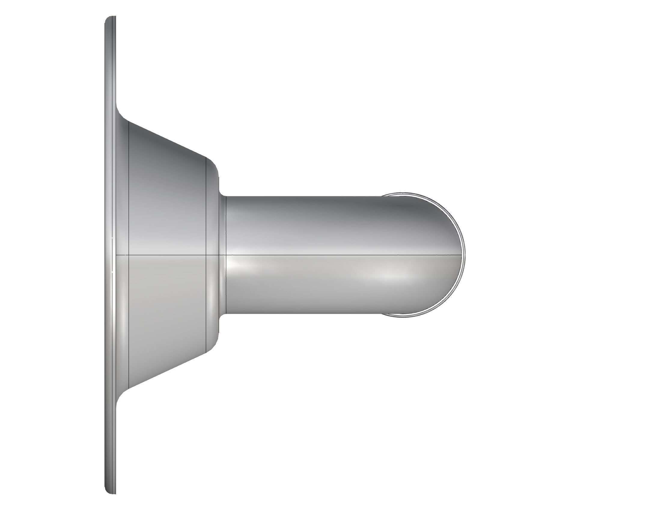 Fuel Gas Tank Air Vent Scupper 3D model | CGTrader