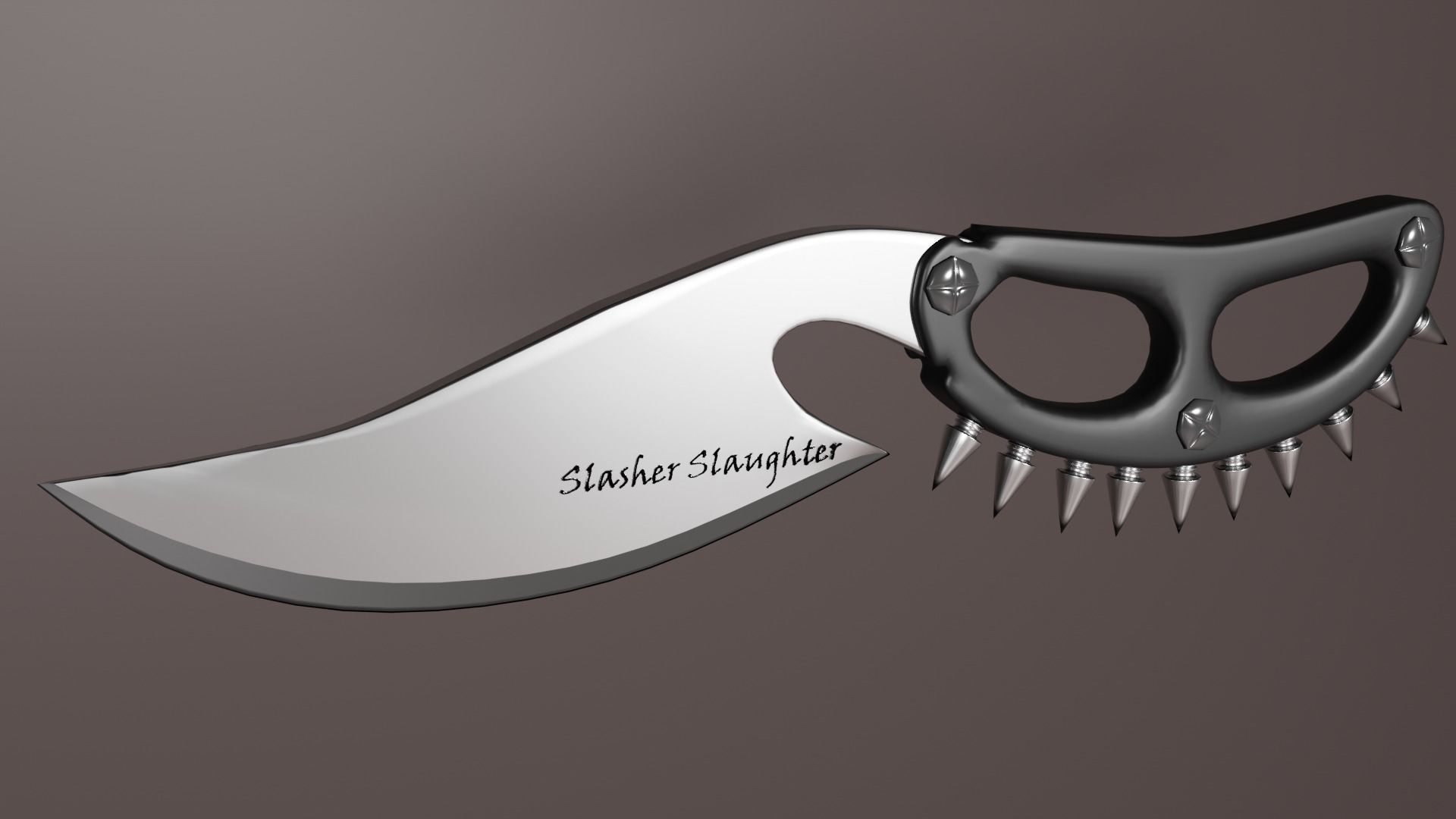 Knife Slasher 3D model | CGTrader
