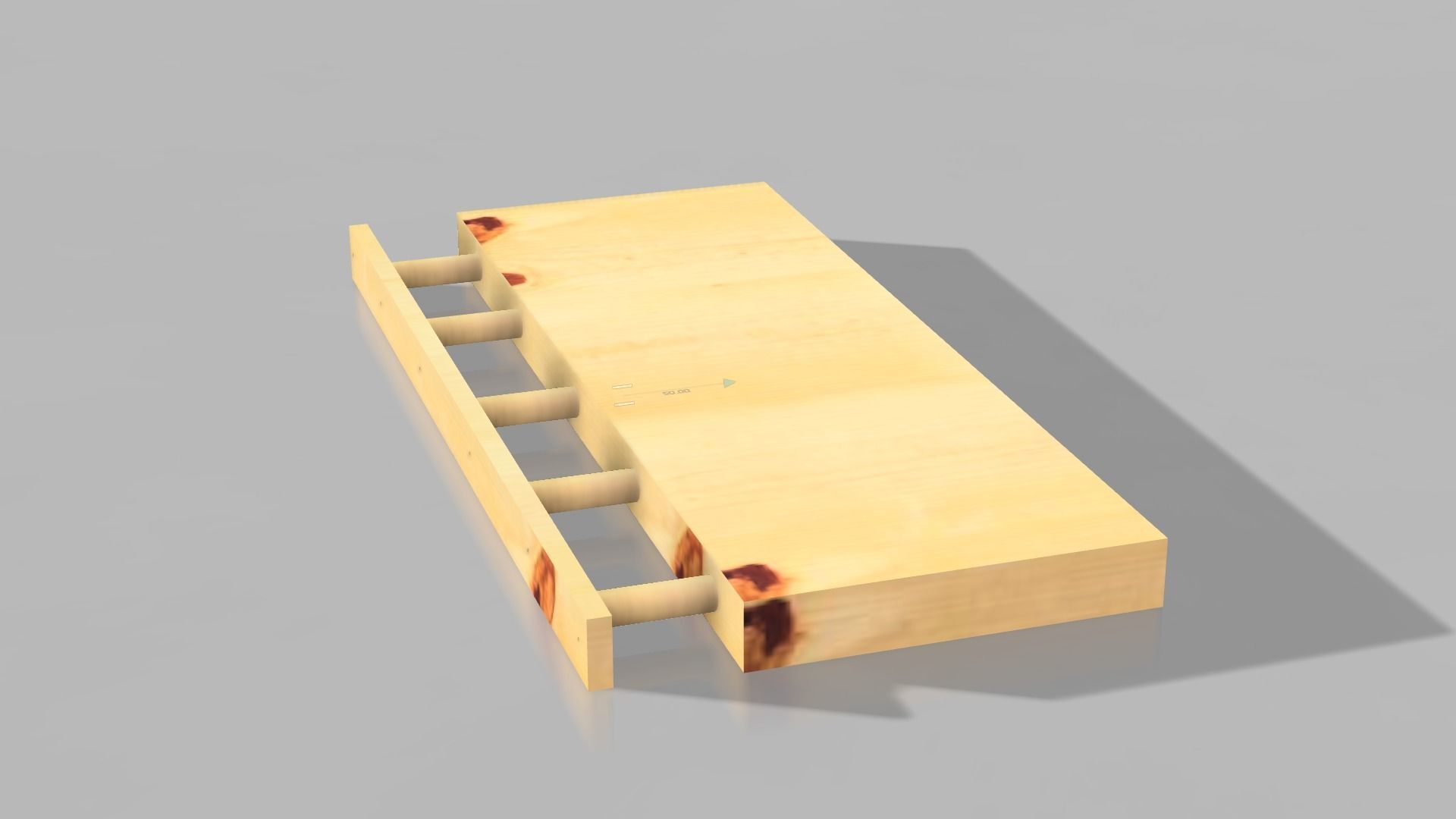 FLOATING SHELF 3D model 3D printable | CGTrader