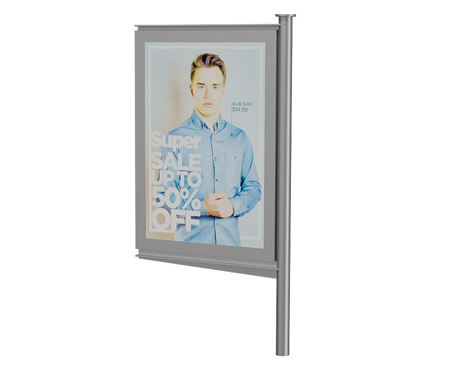 Street Advertising BLENDER 3D Model Cycles 3D model | CGTrader