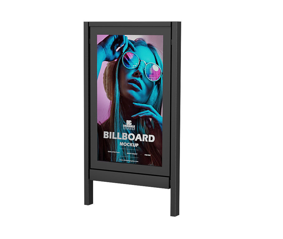 Street Advertising BLENDER 3D Model Cycles 3D model | CGTrader