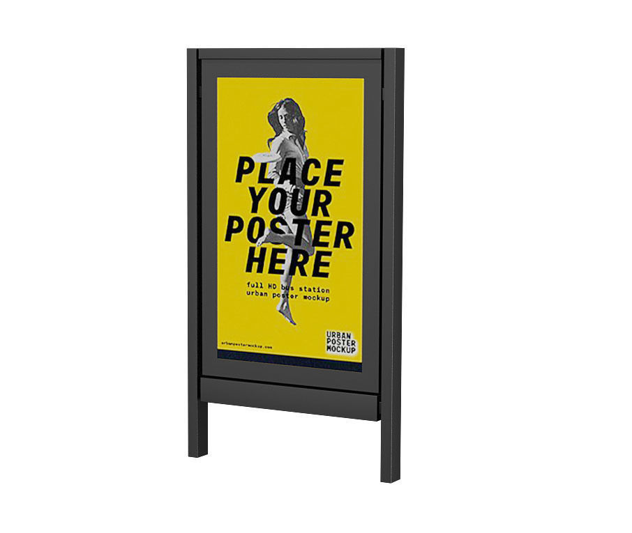 Street Advertising BLENDER 3D Model Cycles 3D model | CGTrader