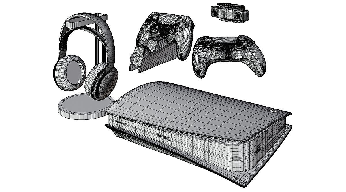 Playstation 5 BLENDER 3D Model Cycles 3D model | CGTrader