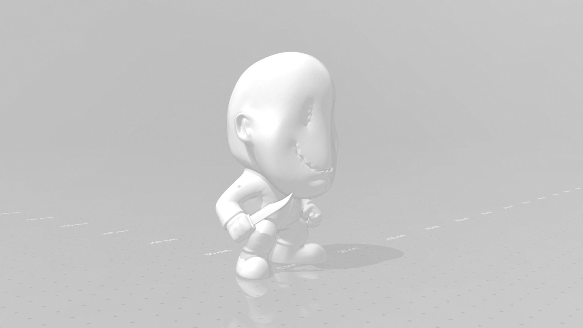 Smiley Chibi - Horror Character - Funko Style 3D model 3D printable ...