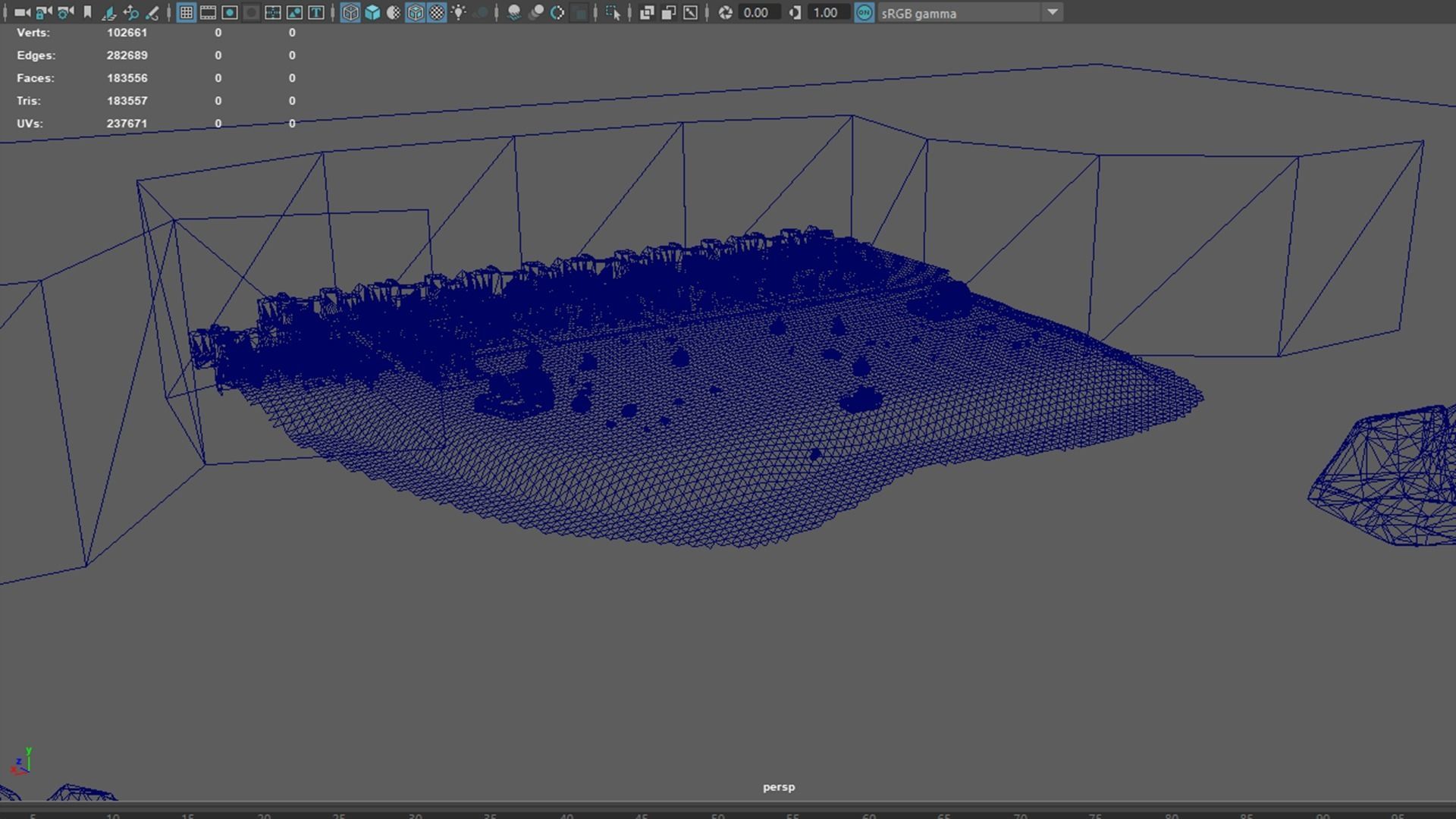 3D model Summer Beach Environment VR / AR / low-poly | CGTrader